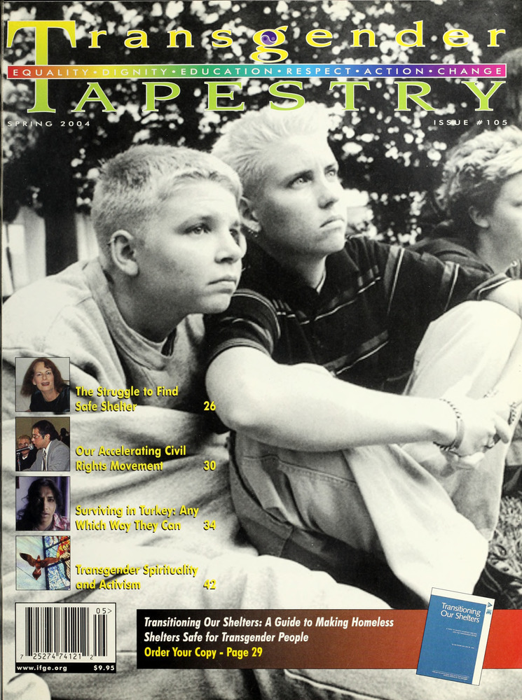 Transgender Tapestry Issue 105 Spring 2004 Digital Transgender Archive